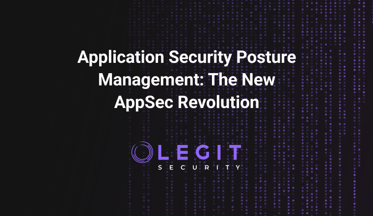Webinar - Legit ASPM - AppSec Revolution